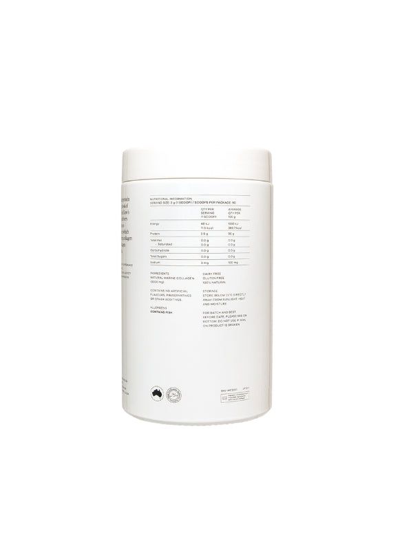 Vida Glow Natural Marine Collagen Powder 270g - New Glass Jar – GLO ...