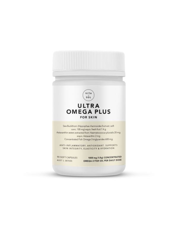 VITA-SOL Ultra Omega Plus For Skin – GLO Skin Body